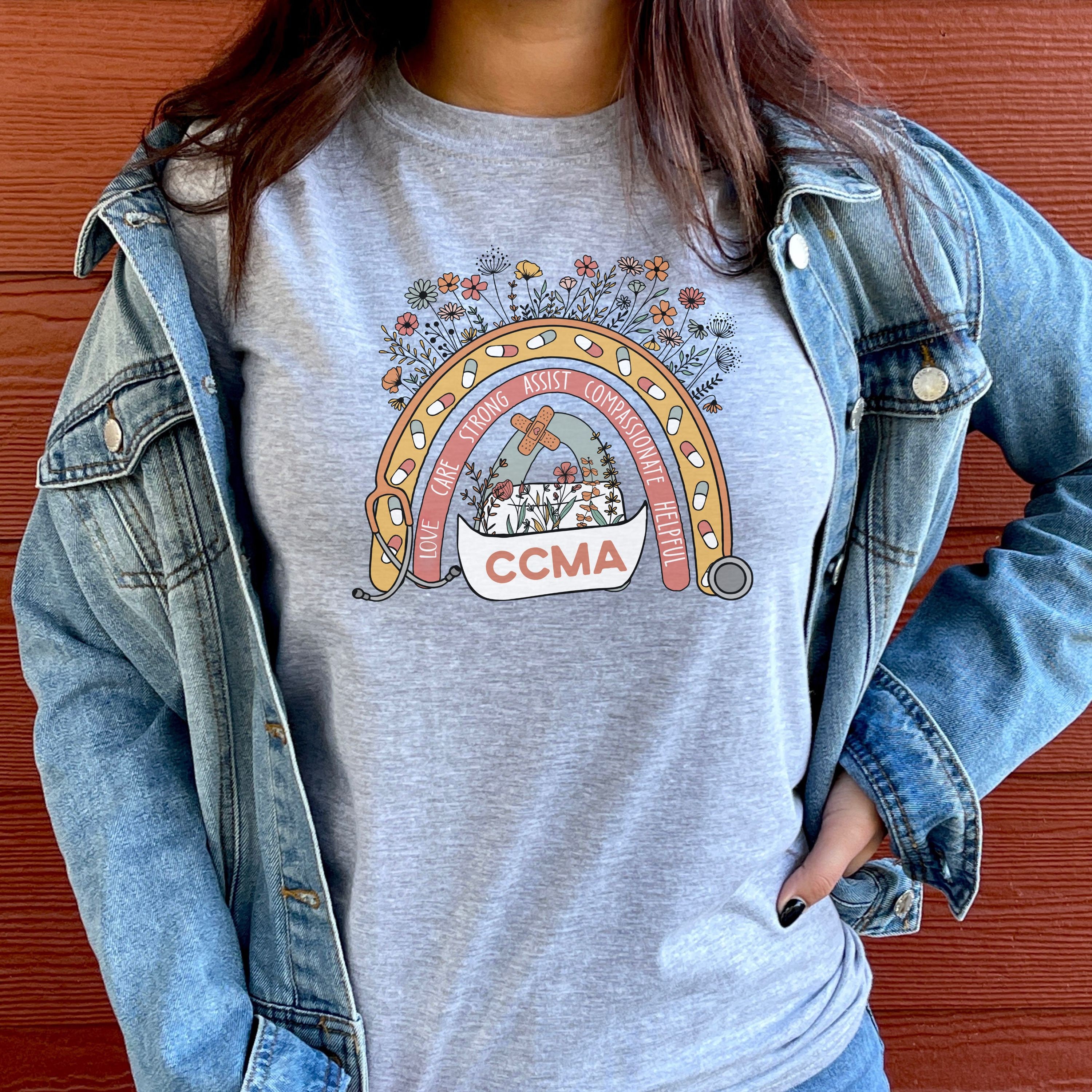 CCMA Shirt for Women Certified Clinical Medical Assistant - Etsy
