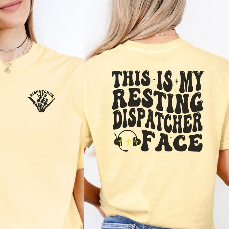 911 Dispatchers Shirts, 9-1-1 Dispatcher Comfort Colors Shirt, in My ...