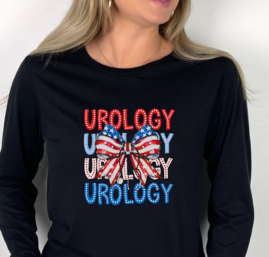 Urology Shirts 4th of July, Memorial Day Urology Nurse Sweatshirt ...
