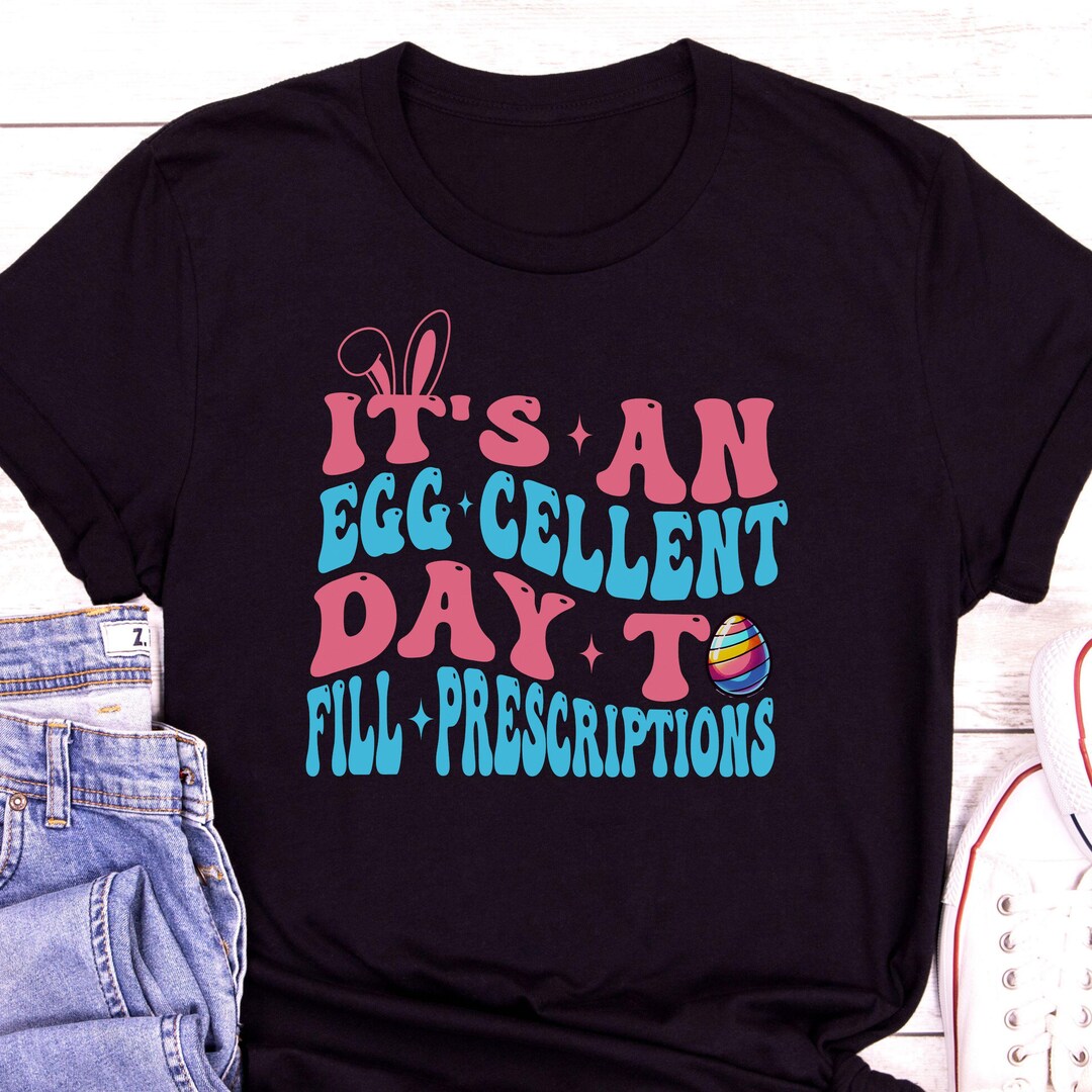Pharmacy Team Shirt Easter, Funny Pharmacy Shirt, Easter Pharmacy Crew ...