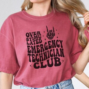 ED Tech Shirt, ER Tech Shirt, Emergency Technician Gift, ER Secretary ...