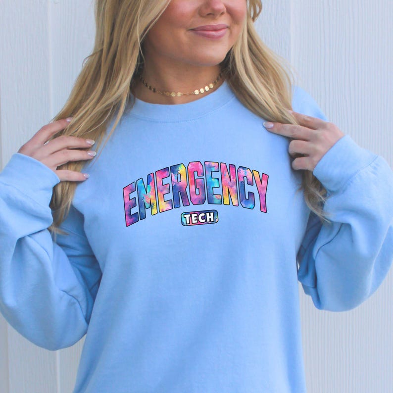 ED Tech Shirt, ER Tech Hoodie, Emergency Technician Gift, ER Secretary ...