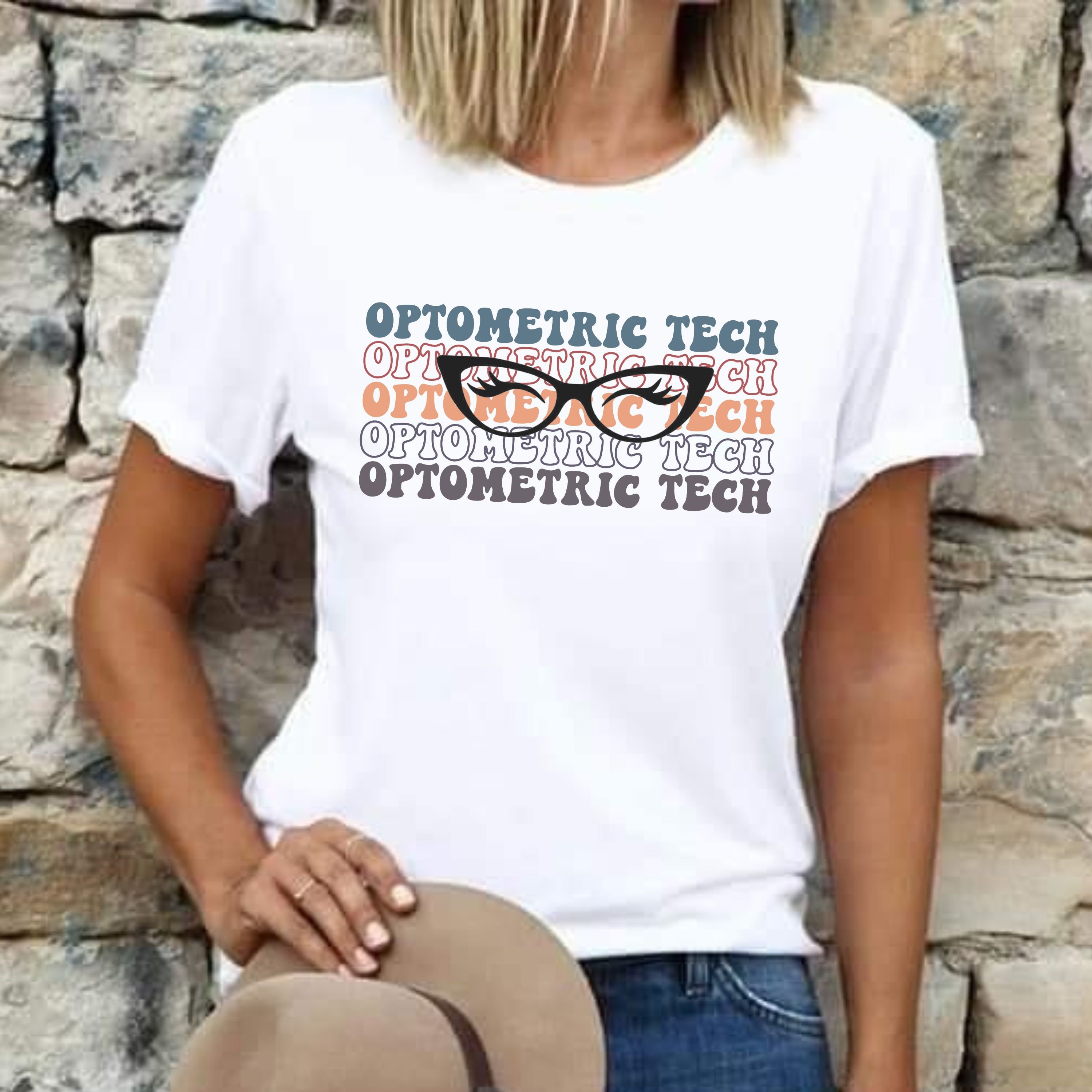 Optometric Tech Shirt, Optometry Shirt, Gift for Eye Technician ...
