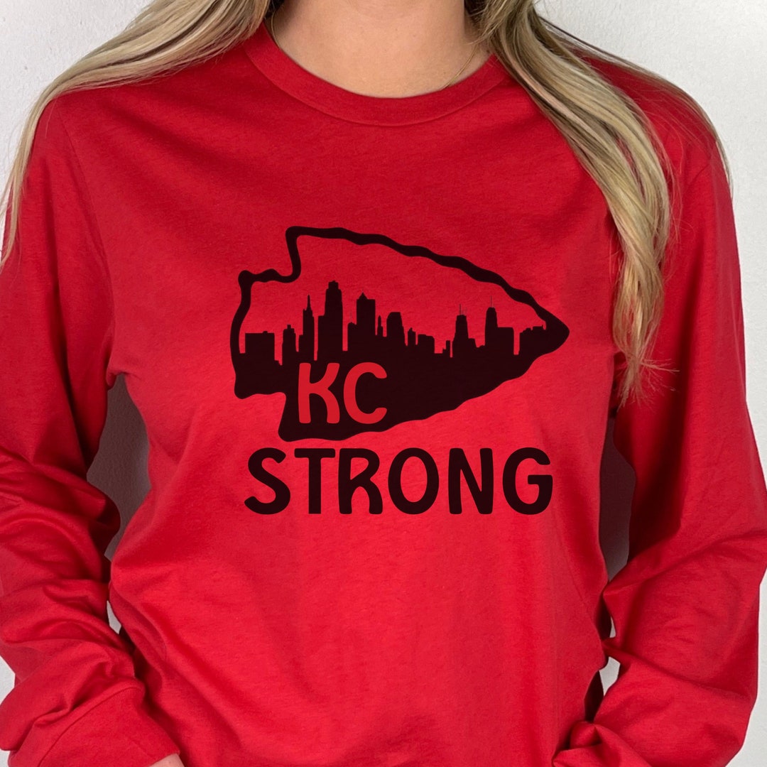 KC Strong Shirt Women, Kansas City Support Sweatshirt, Pray for KC ...