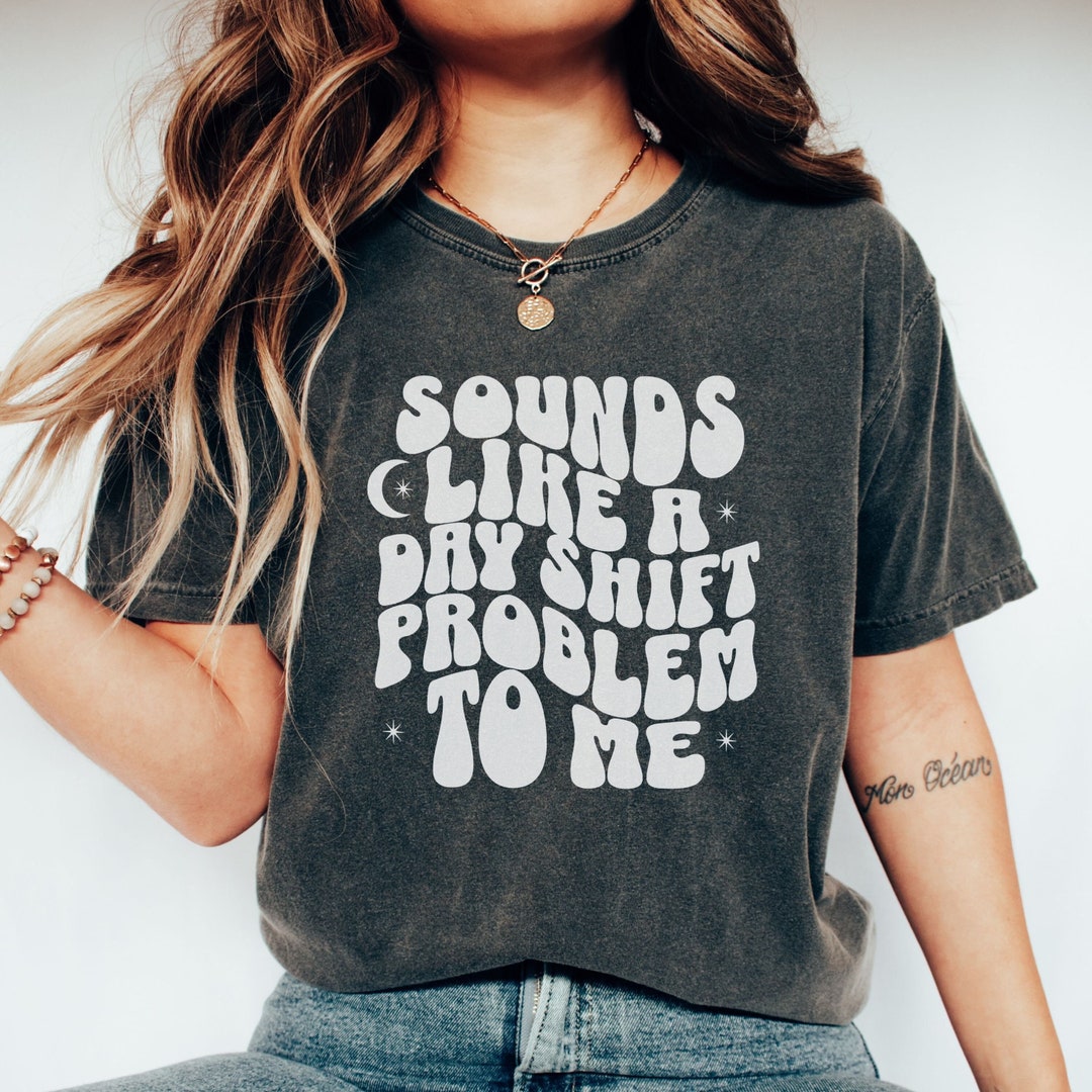 Night Shift Nurse Comfort Colors Shirt, Funny STNA Night Shift T-shirt ...