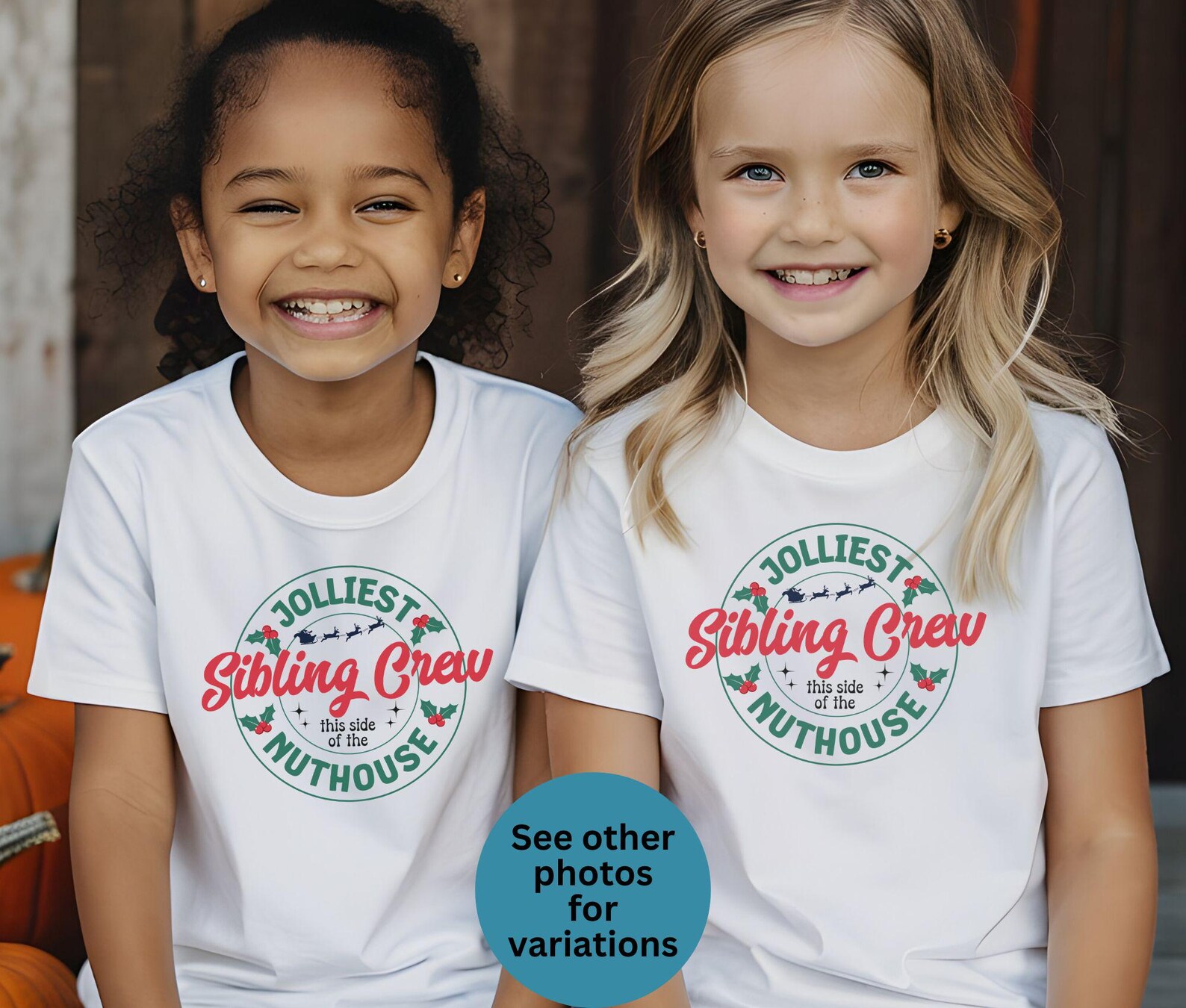 Funny Sibling Shirts, Funny Family Matching Shirts, Sister Matching ...
