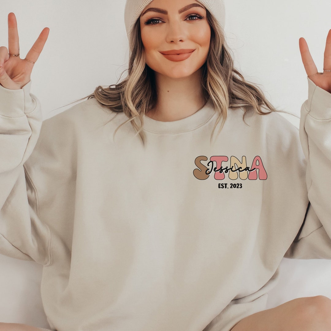 Custom STNA Sweatshirt, State Tested Nursing Assistant, STNA Gift ...