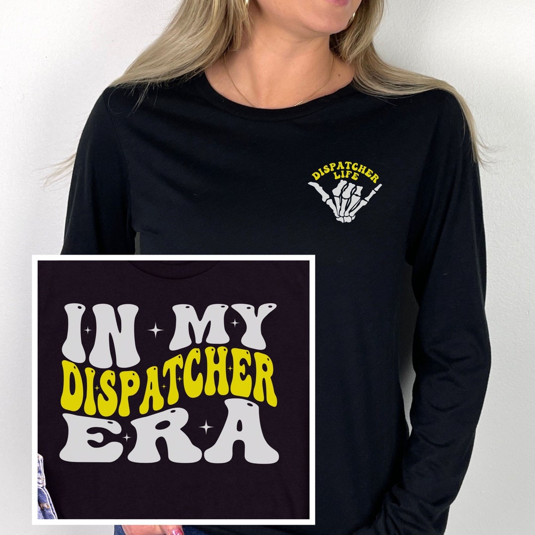 911 Dispatchers Shirts, 9-1-1 Dispatcher Long Sleeve Tee, Emergency ...