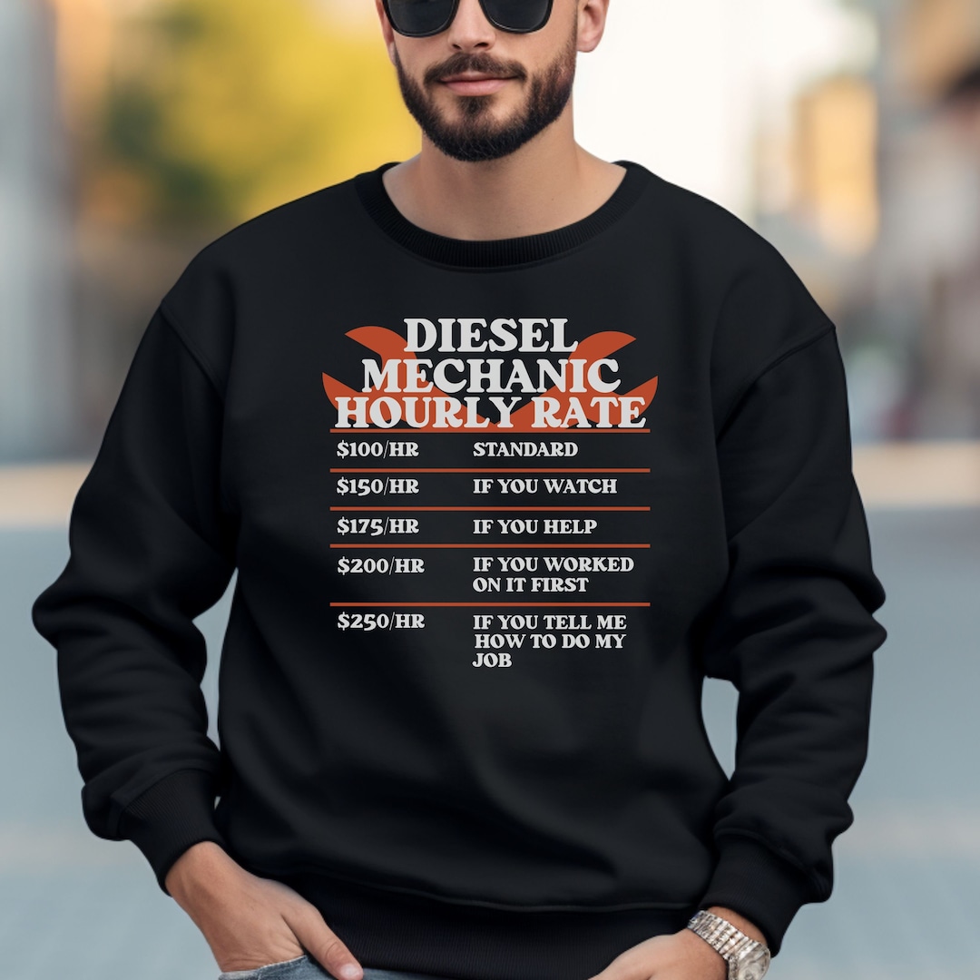 Diesel Mechanic Shirts, Funny Diesel Mechanic Sweatshirt, Diesel ...