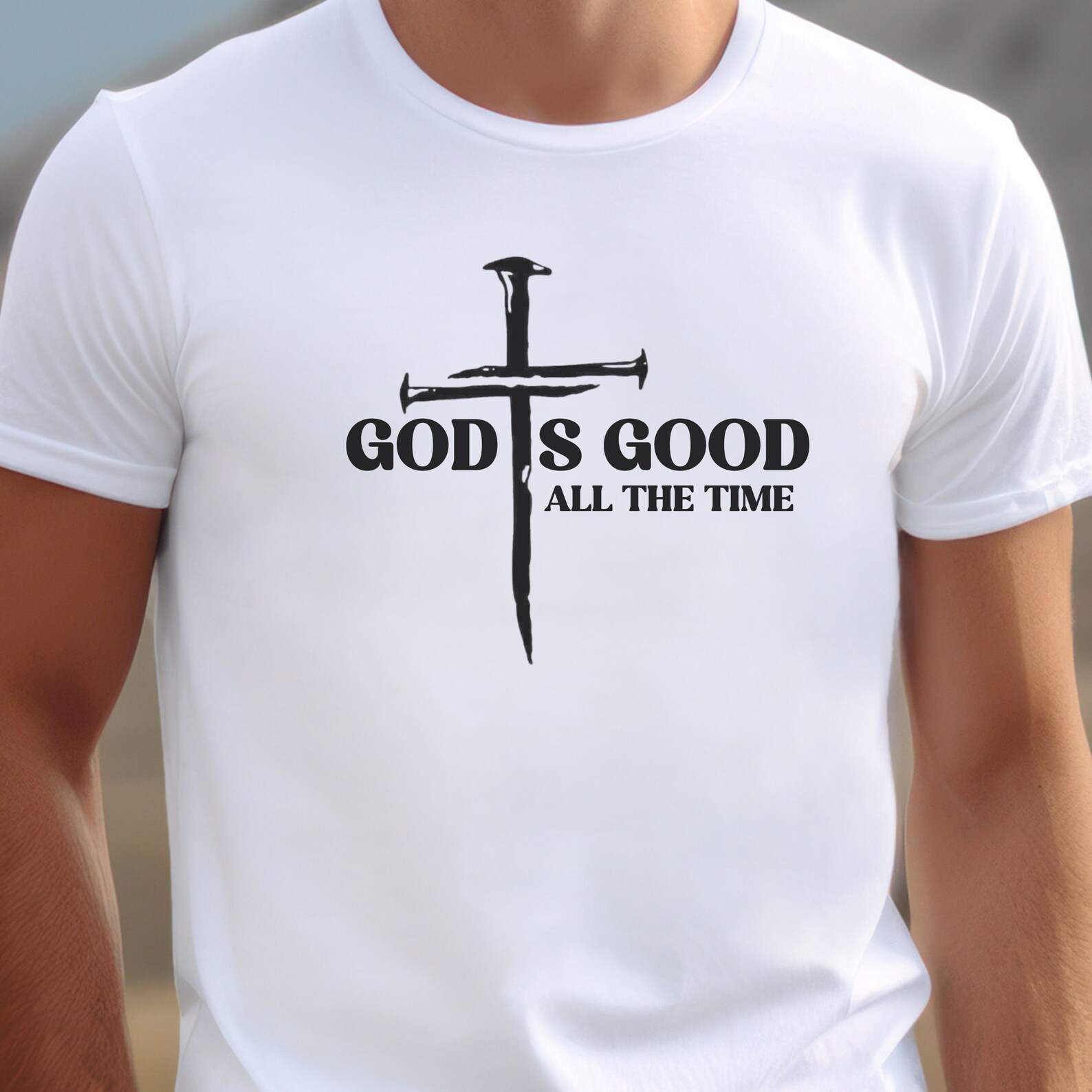 God is Good Christian T-shirt Men, Faith Inspired Shirt, Mens Christian ...