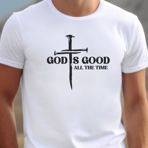 God is Good Christian T-shirt Men, Faith Inspired Shirt, Mens Christian ...
