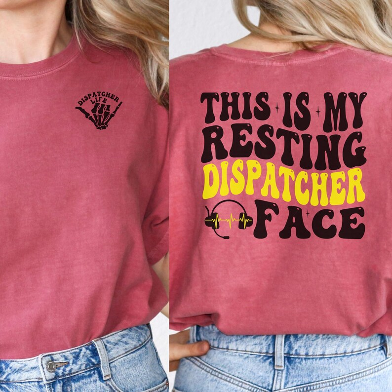 911 Dispatchers Shirts, 9-1-1 Dispatcher Comfort Colors Shirt, in My ...