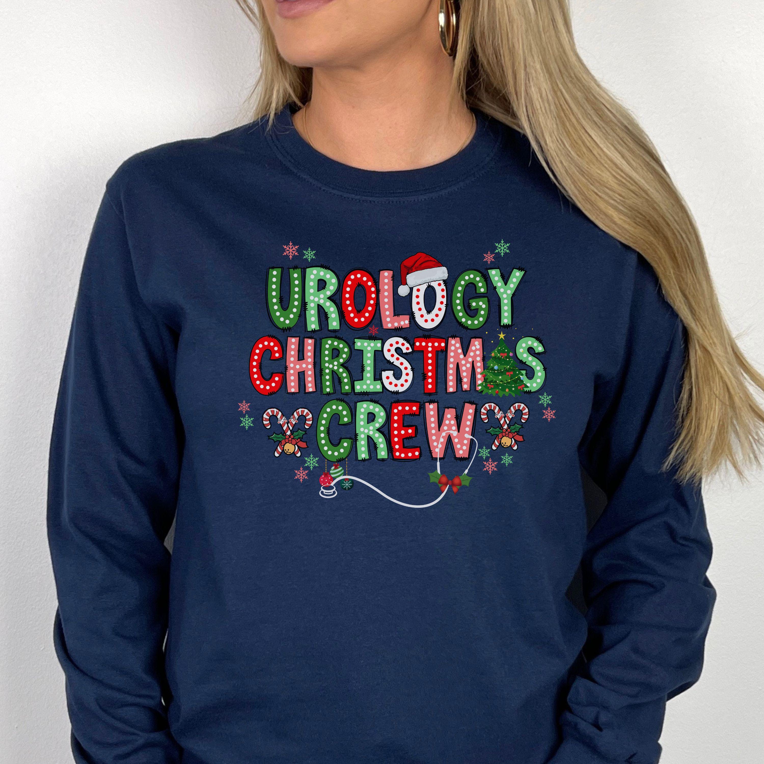 Urology Shirt Christmas, Urology Nurse Crewneck Sweatshirt, Urology ...