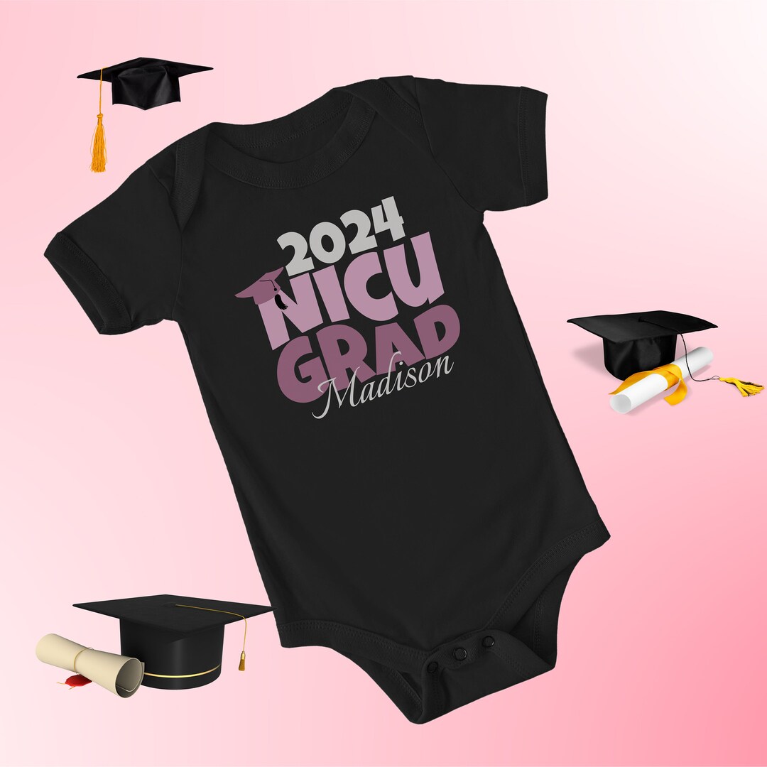 NICU Graduation Family Shirts, Bodysuit for NICU Graduate, Preemie NICU ...