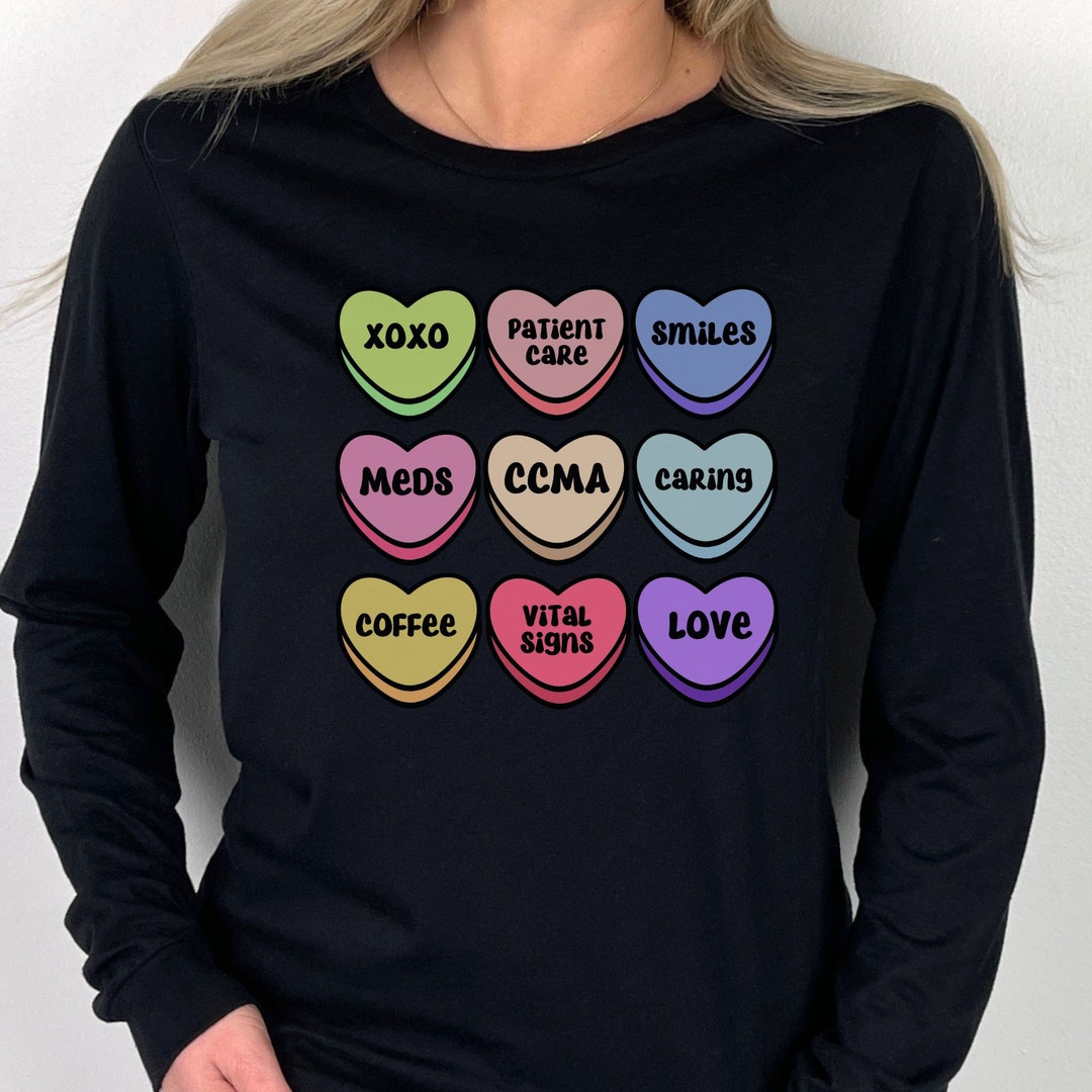 CCMA Valentine Shirt, CCMA Valentines Day Crewneck, Valentines Clinical ...