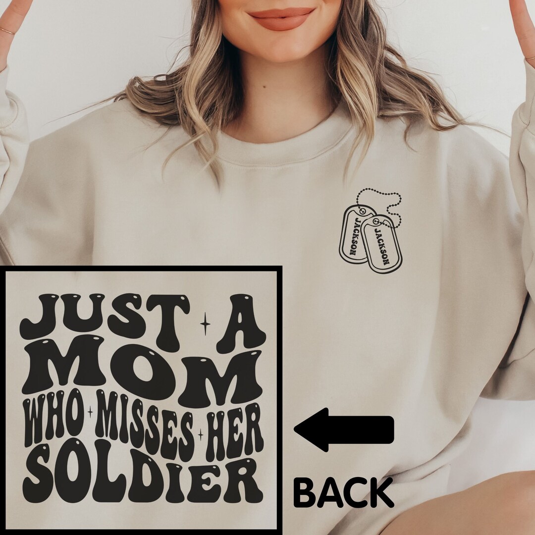 Deployment Mom Shirt, Deployment Mom Gift, Proud Military Mom ...