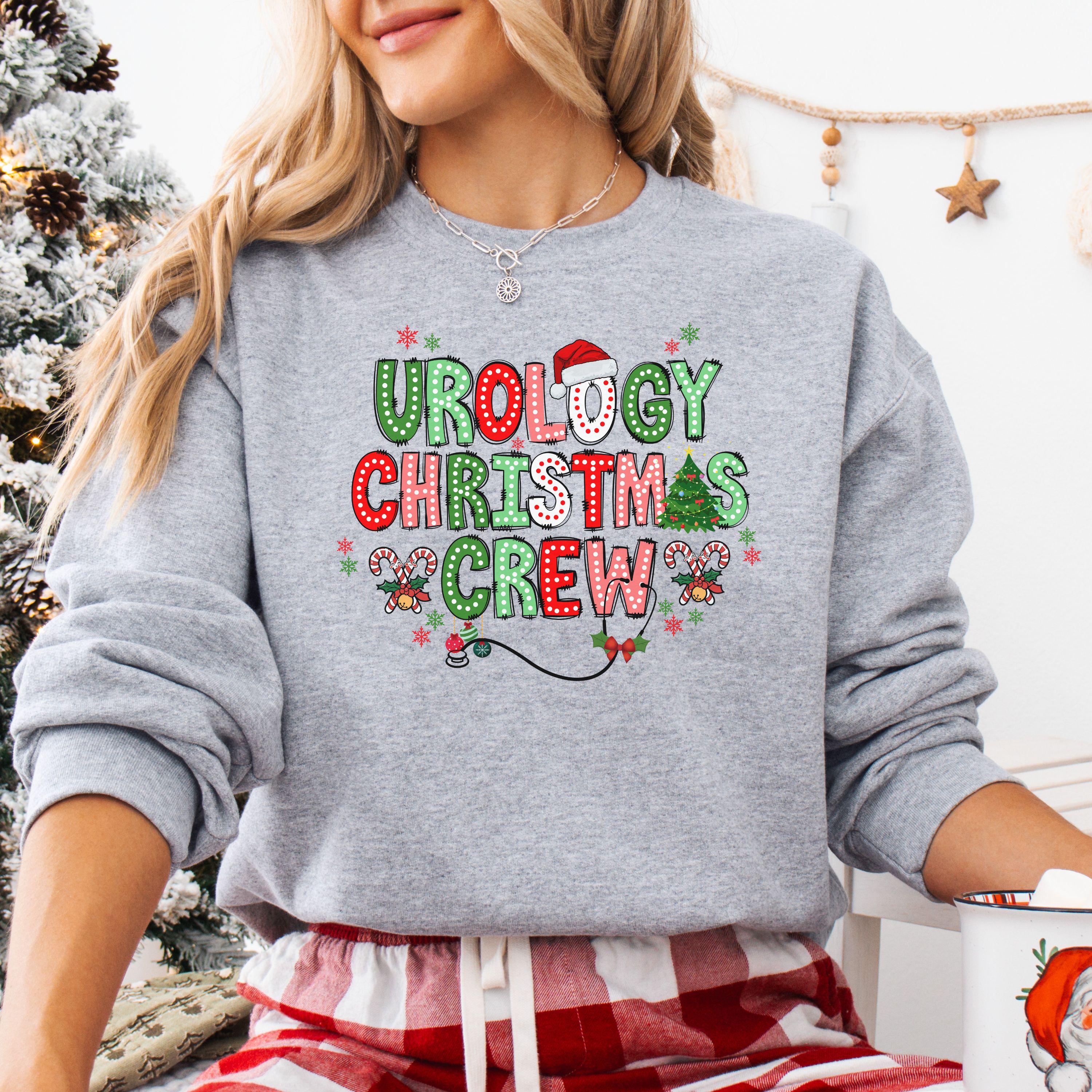 Urology Shirt Christmas, Urology Nurse Crewneck Sweatshirt, Urology ...