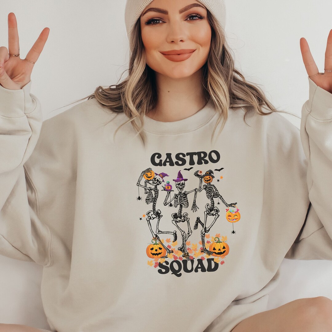 Gastro Squad Halloween Shirt, Endoscopy Nurse Halloween Sweatshirt ...