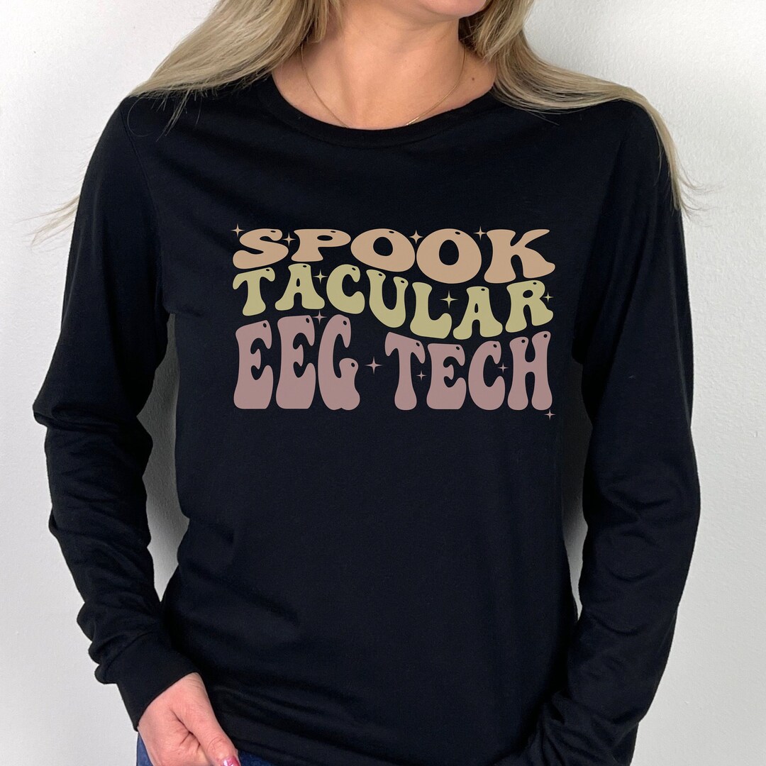 EEG Tech Shirts Halloween, EEG Tech Shirt, Spooky Season EEG ...