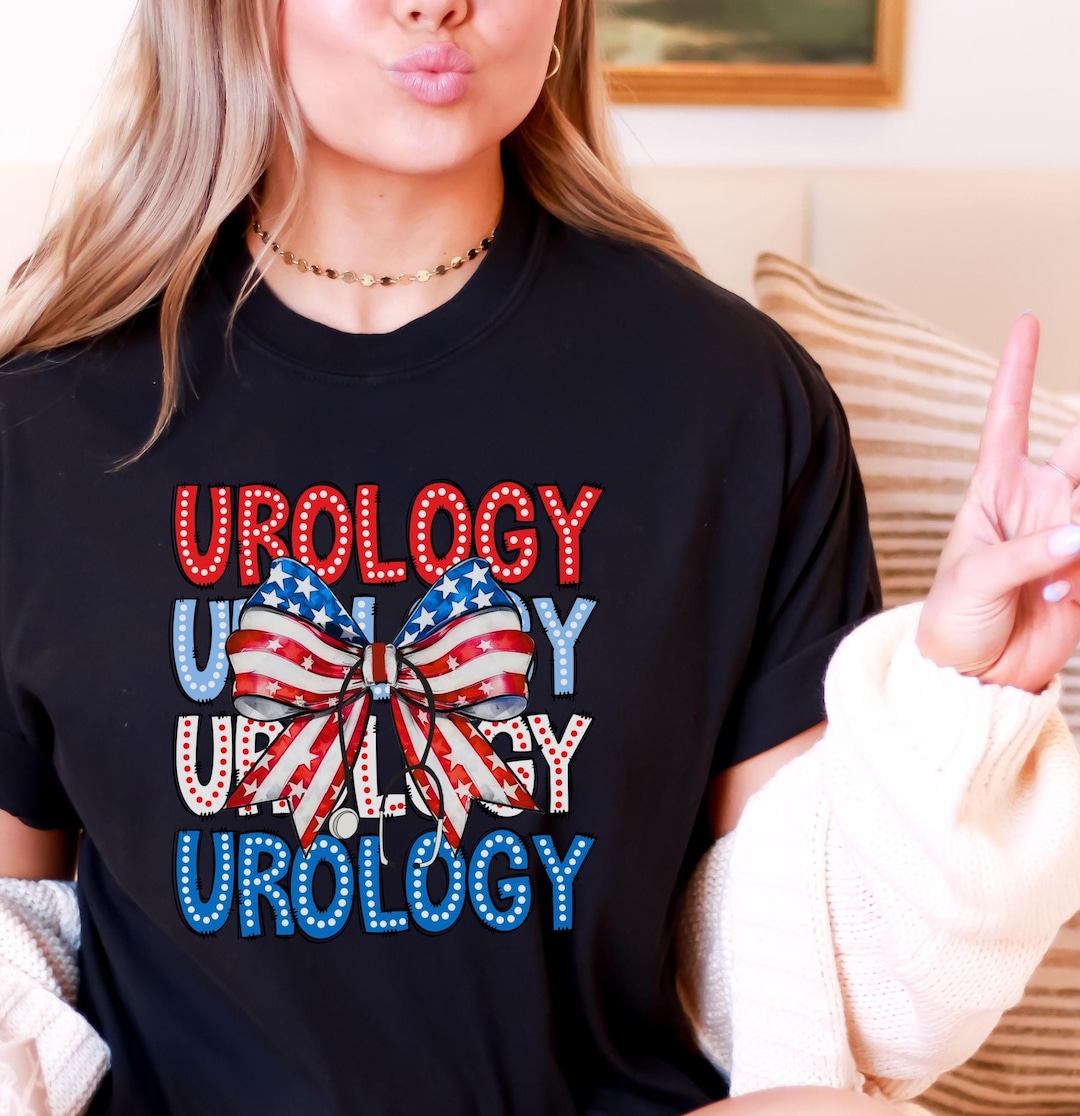 Urology Shirts 4th of July, Memorial Day Urology Nurse Comfort Colors ...