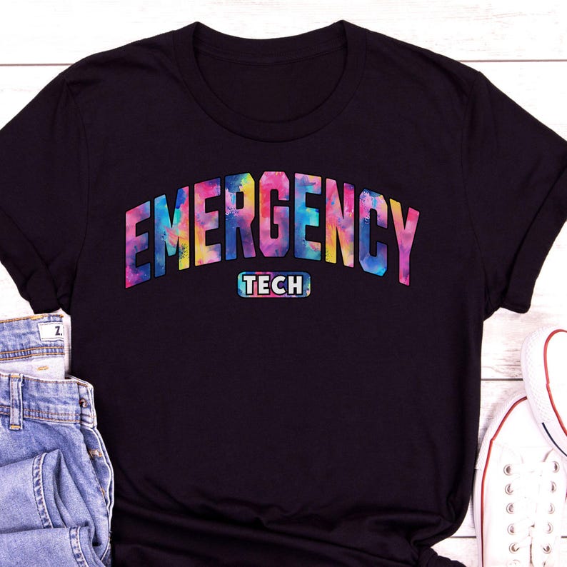 ED Tech Shirt, ER Tech Hoodie, Emergency Technician Gift, ER Secretary ...