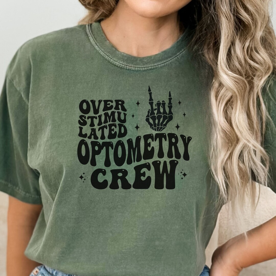 Optometry Shirt, Optometric Tech Comfort Colors Shirt, Optometry Office ...