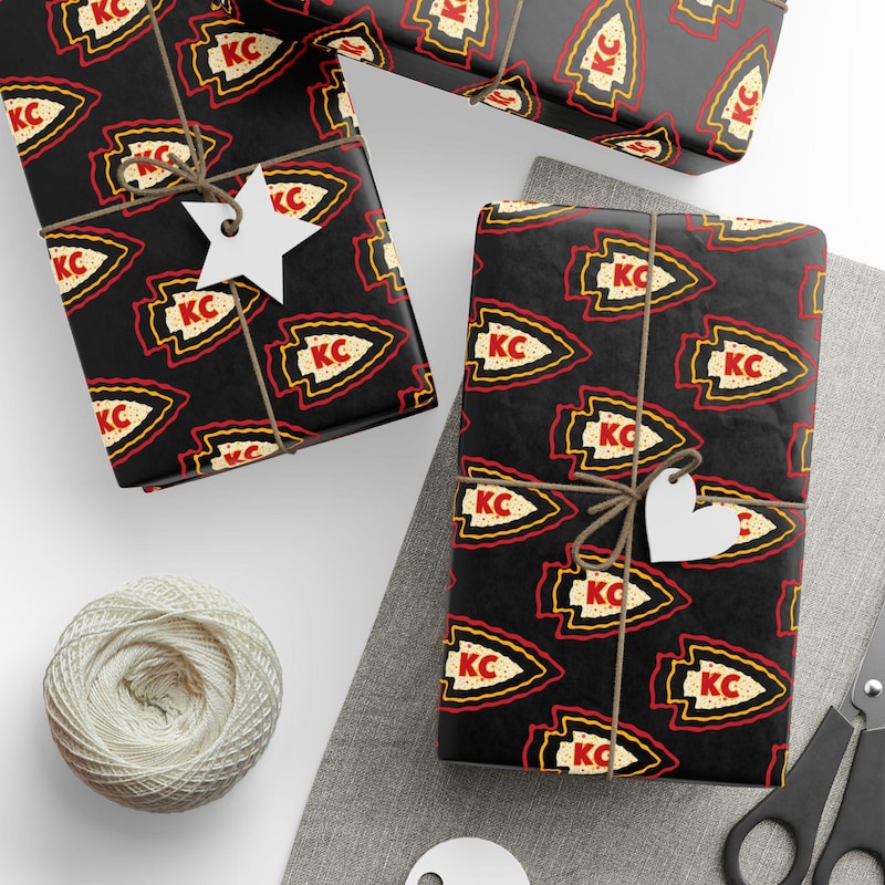 Xmas Tree Wrapping Paper - Etsy
