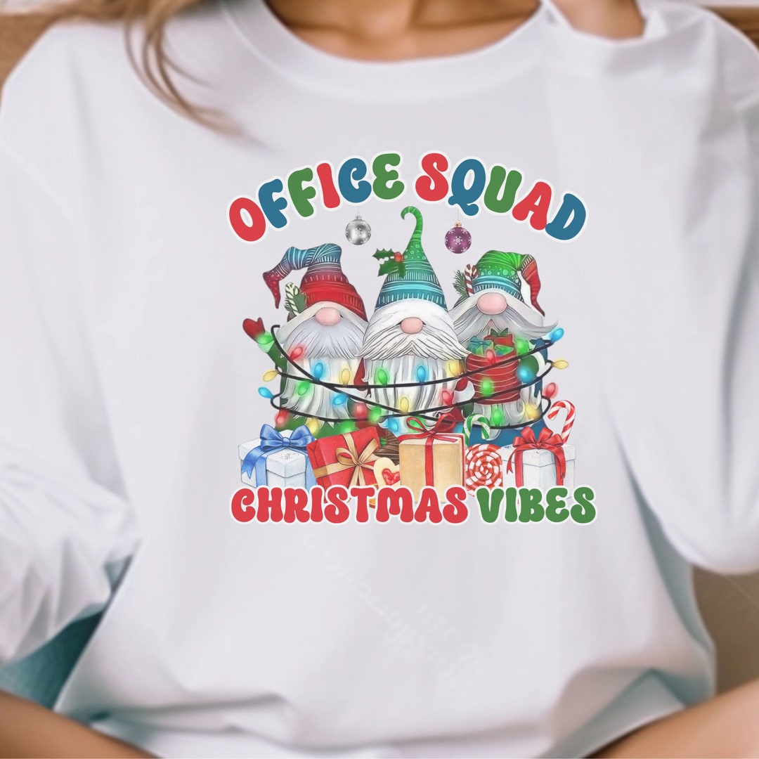 Office Squad Shirt Christmas, Christmas Admin Crew Crewneck, School ...