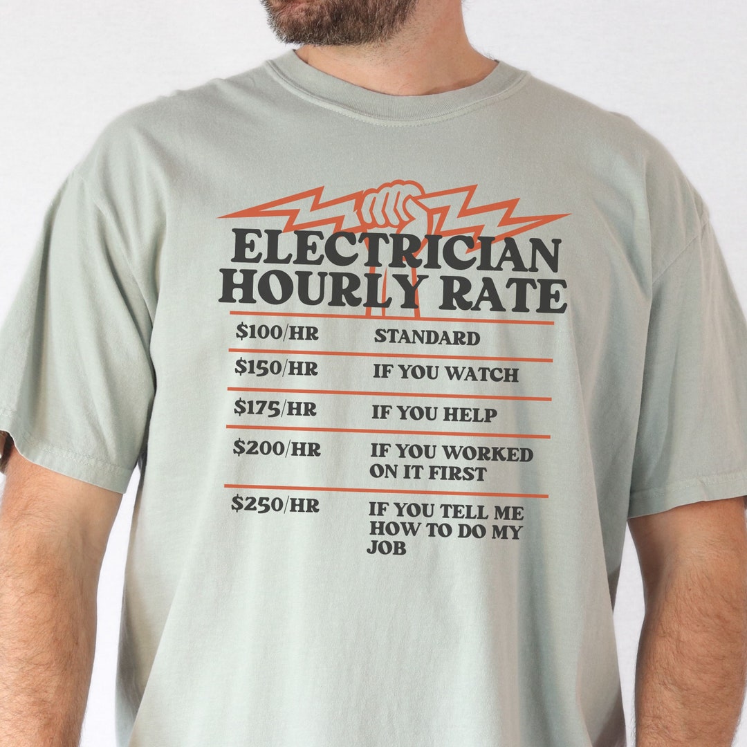 Master Electrician Shirt, IBEW Electrician Comfort Colors Shirt, Funny ...