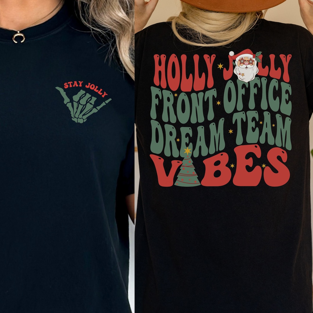 Office Squad Shirt Christmas, Christmas Office Crew Comfort Colors ...