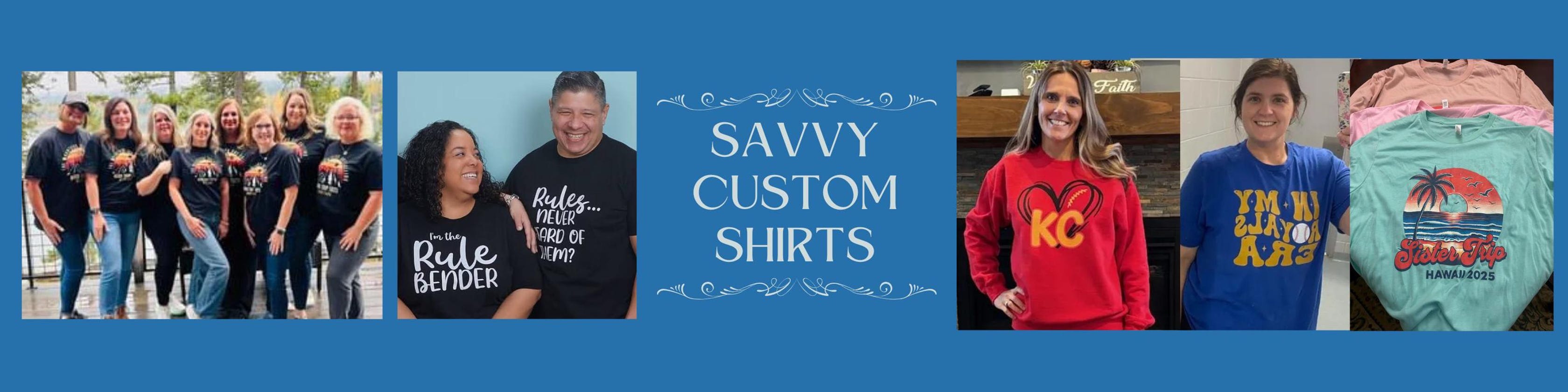 SavvyCustomShirts - Etsy