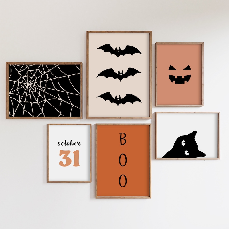 Halloween Wall Art - Etsy