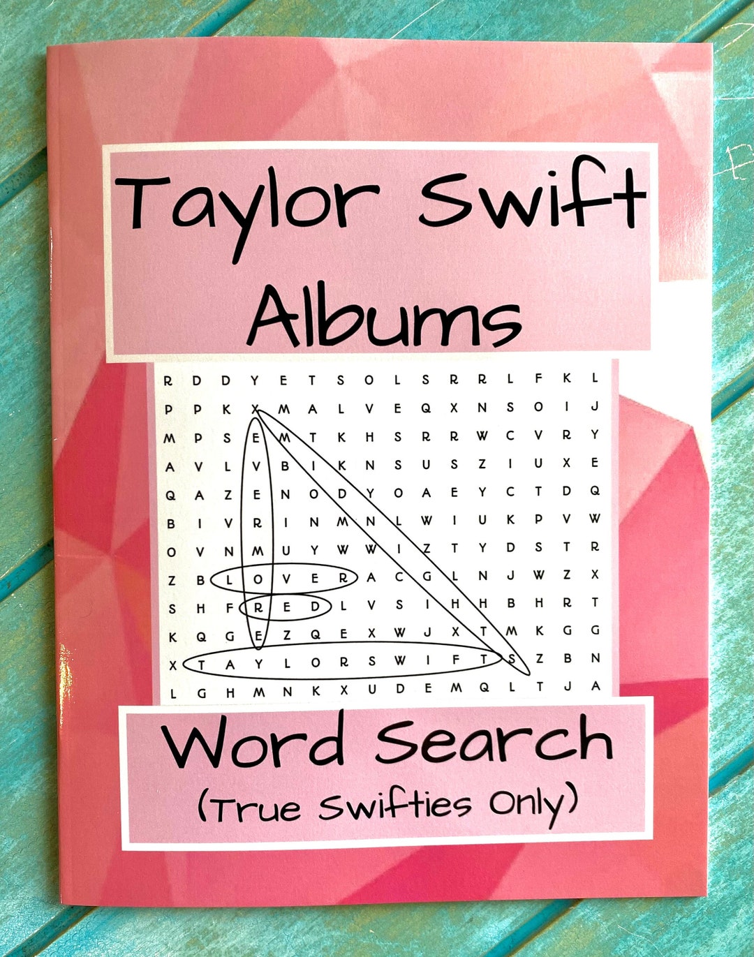 Taylor Swift Albums Word Search - Etsy