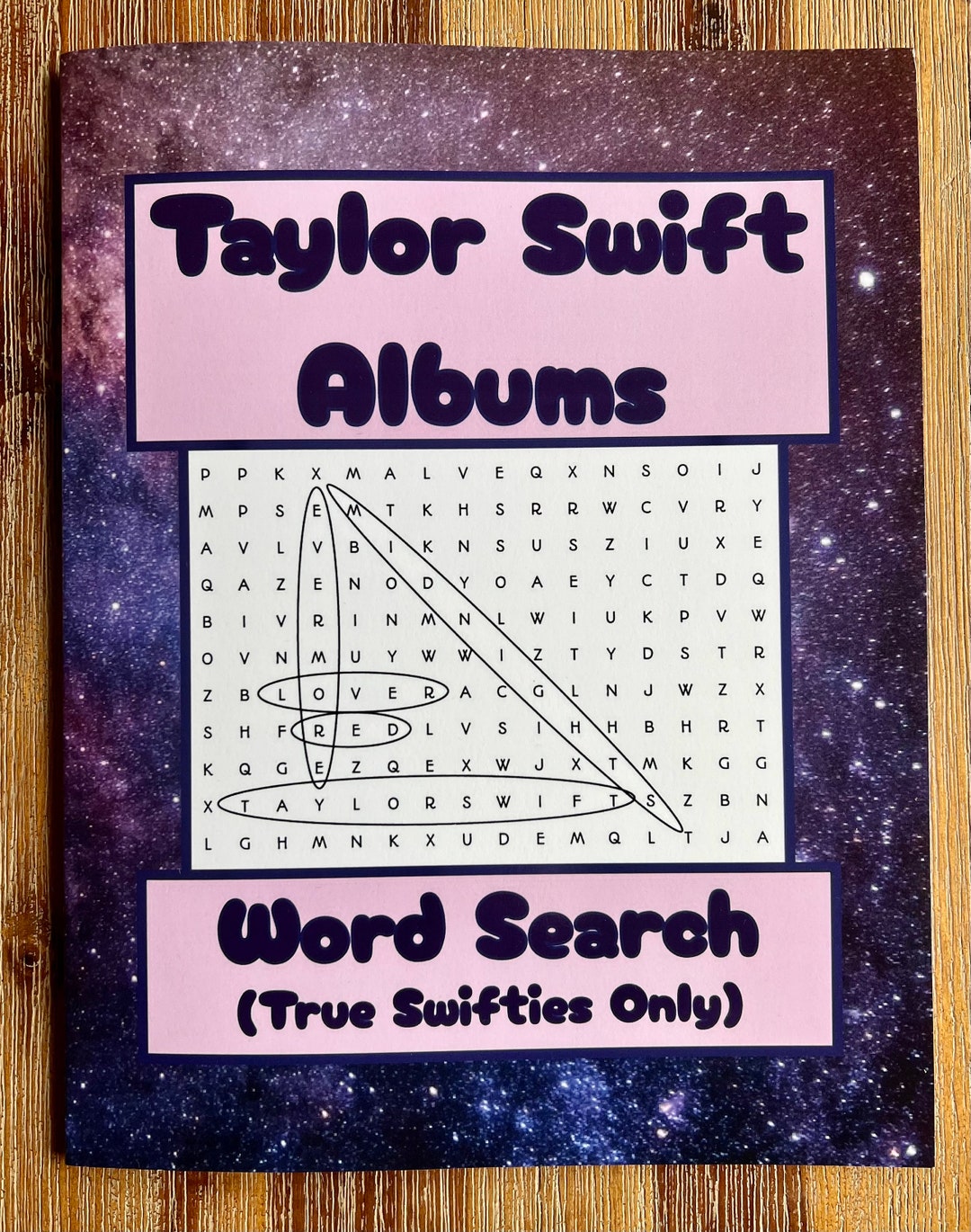 Taylor Swift Albums Word Search - Etsy