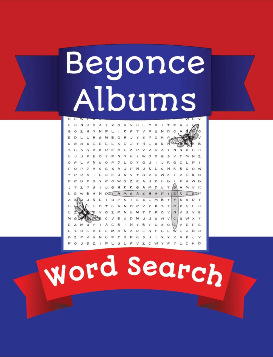 Beyoncé Albums Word Search - Etsy