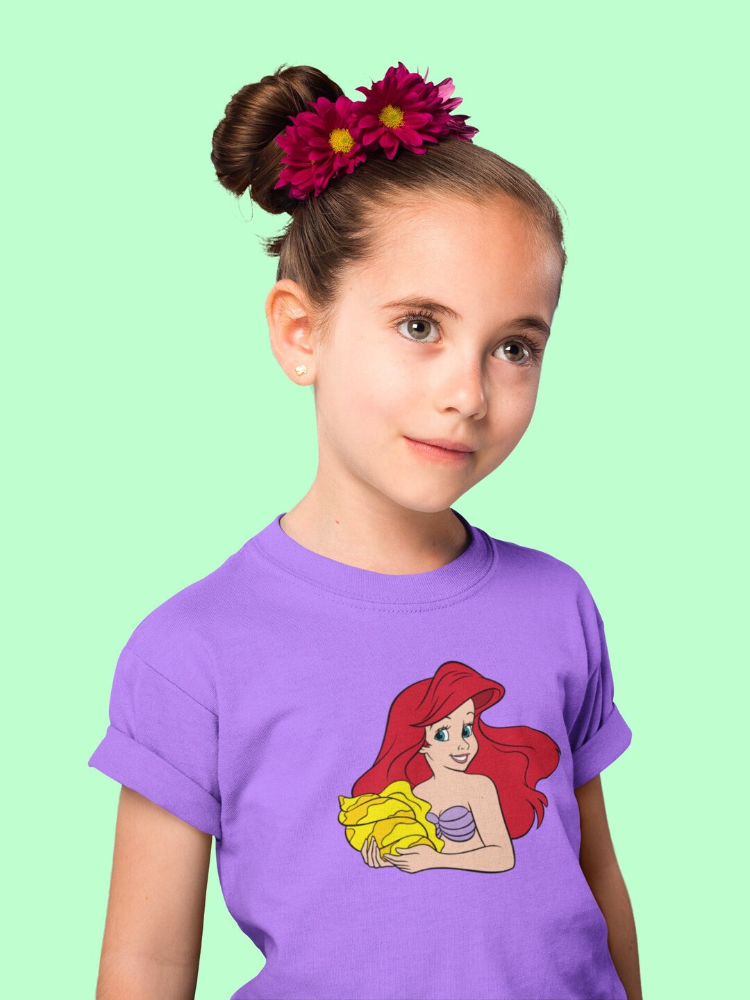 Little Mermaid Shirt, Little Mermaid Ariel Shirt, Ariel Shirt, Princess ...