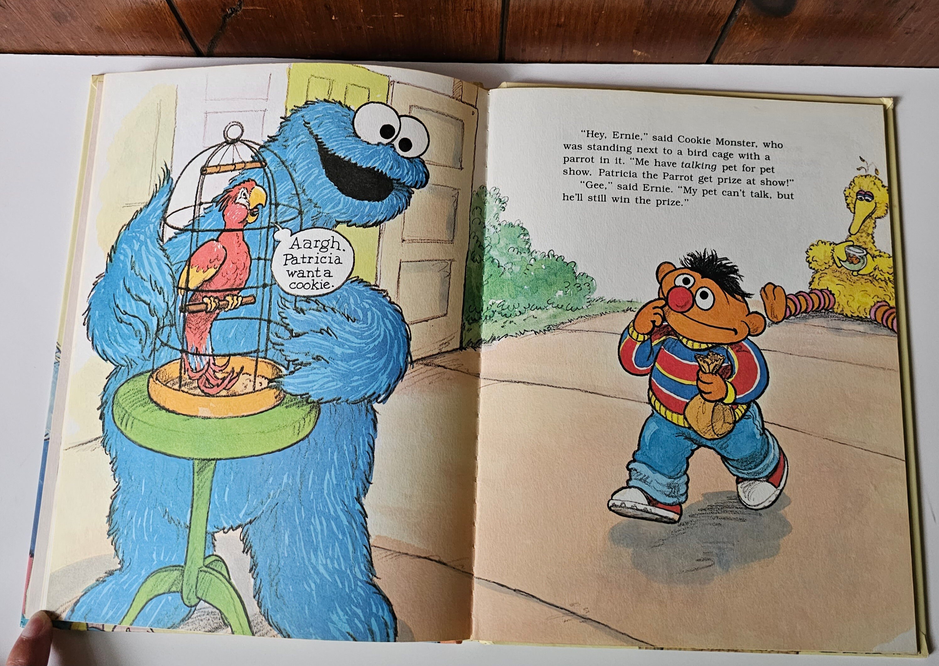 1980 Vintage the Sesame Street Pet Show Children's Book Book Club - Etsy