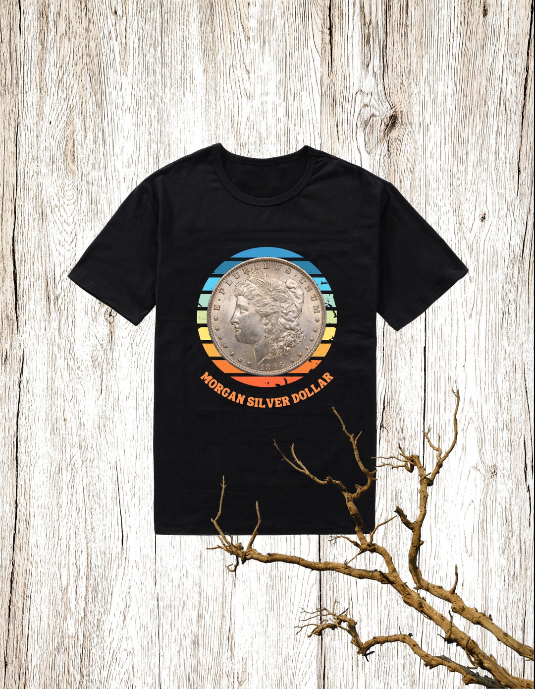 Morgan Silver Dollar Coin Shirt, Coin Collector Numismatic T-shirt ...