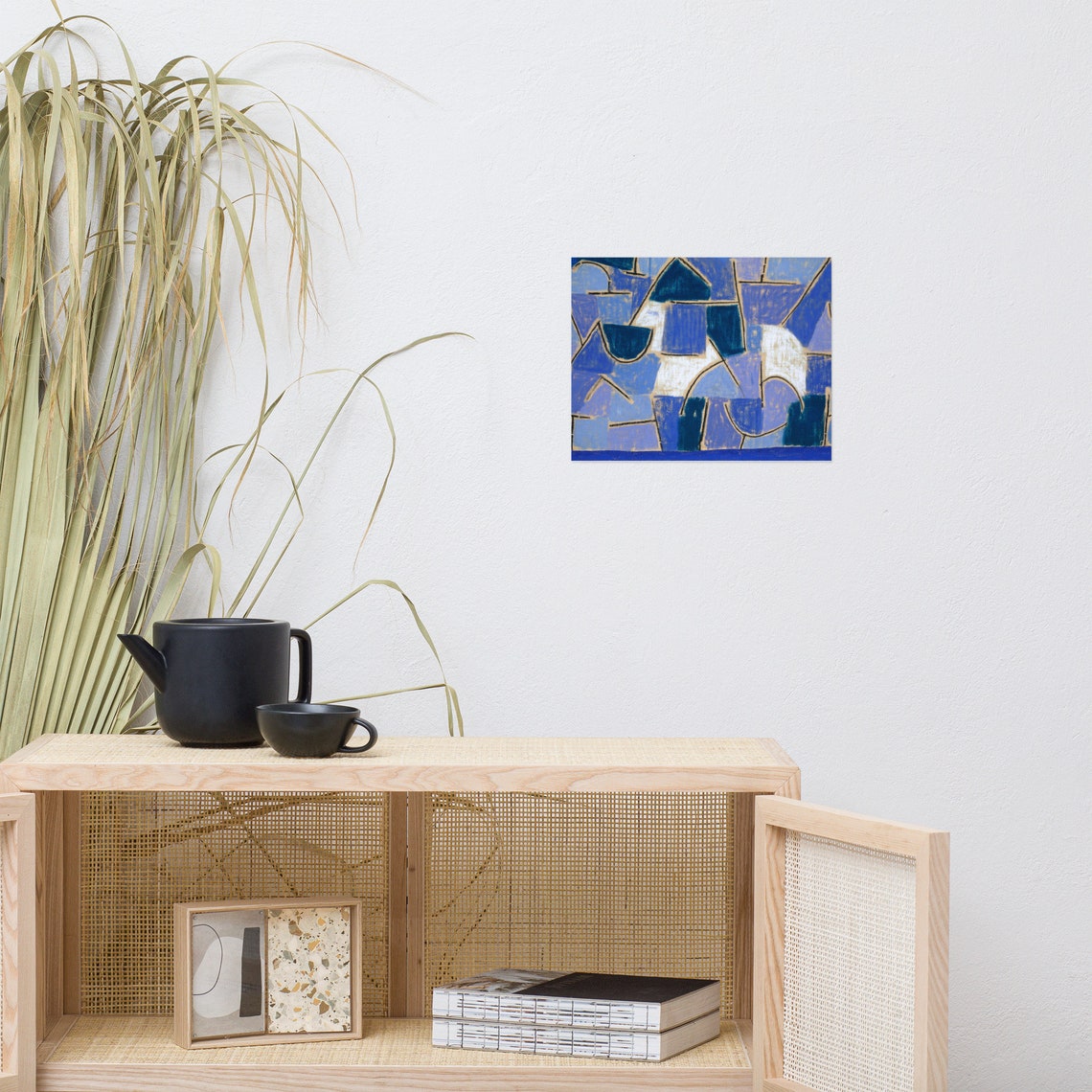 Poster of Blue Night by Paul Klee - Etsy