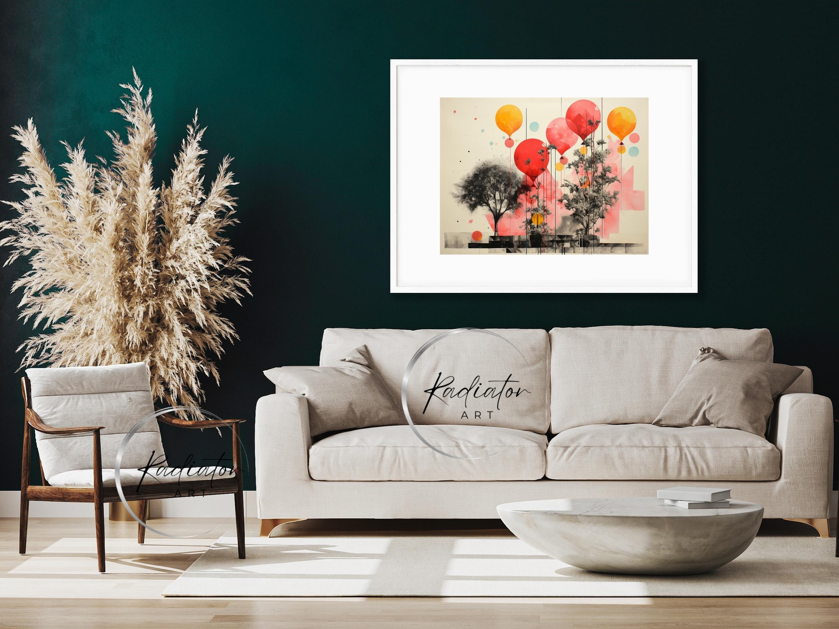 Pop Contemporary Art Print Digital Print Art Mixed Media - Etsy