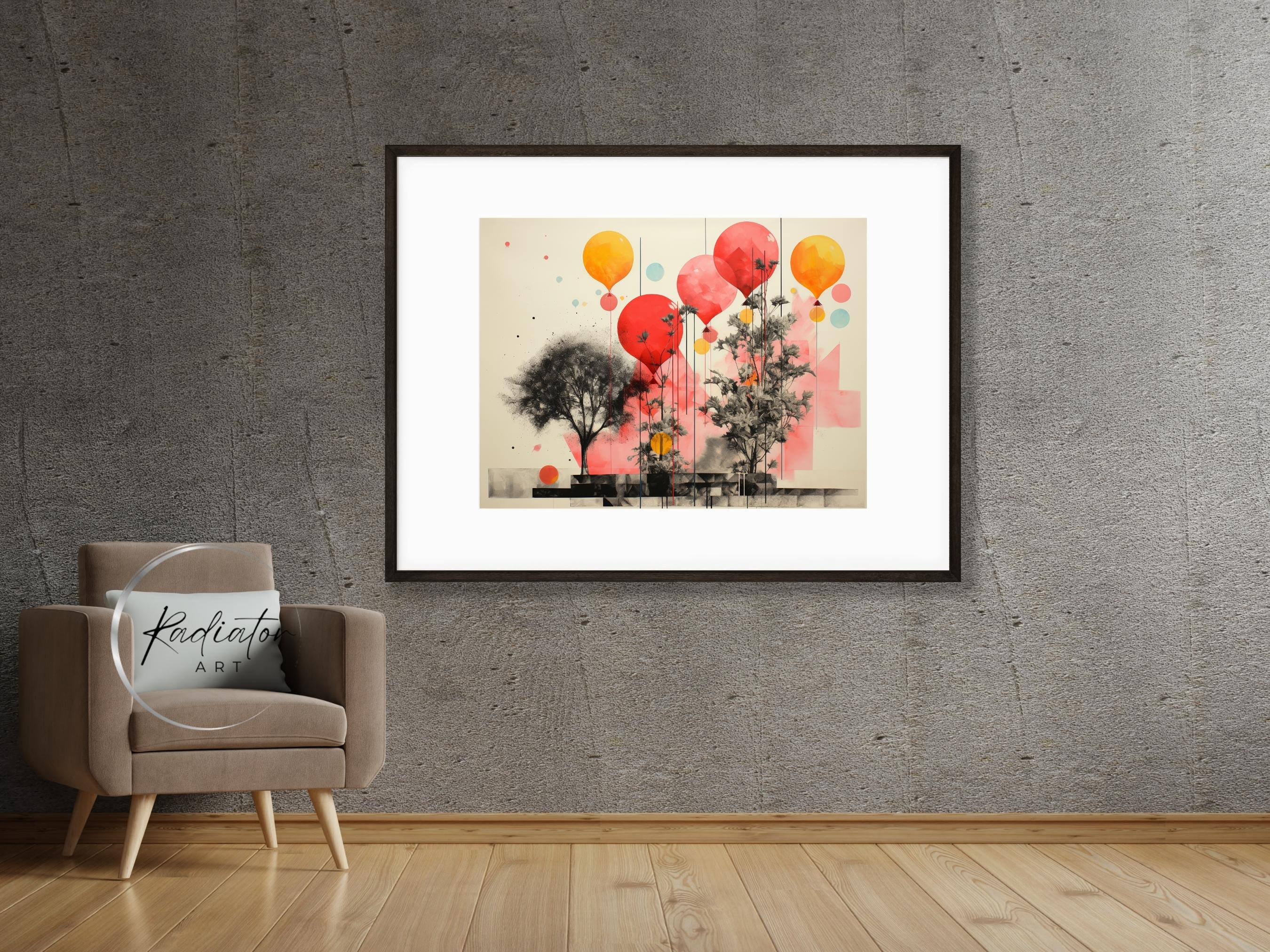 Pop Contemporary Art Print Digital Print Art Mixed Media - Etsy
