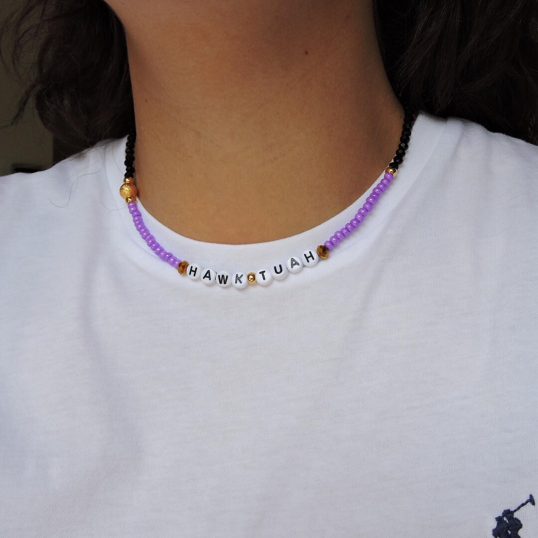 Hawk Tuah Spit on That Thang Wrap Bracelet, Hawk Tuah Necklace, Hawk ...