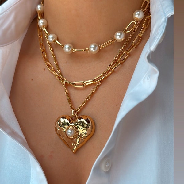 Stacking Necklaces for Women - Etsy