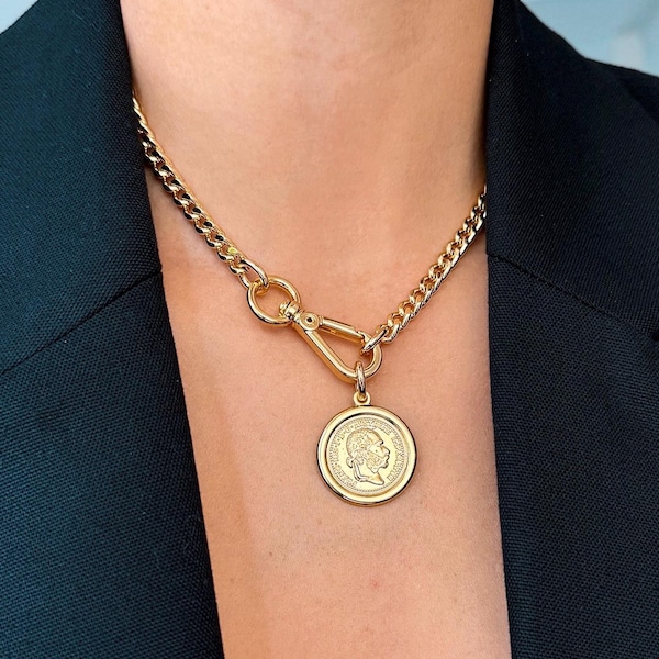 Front Clasp Necklace - Etsy