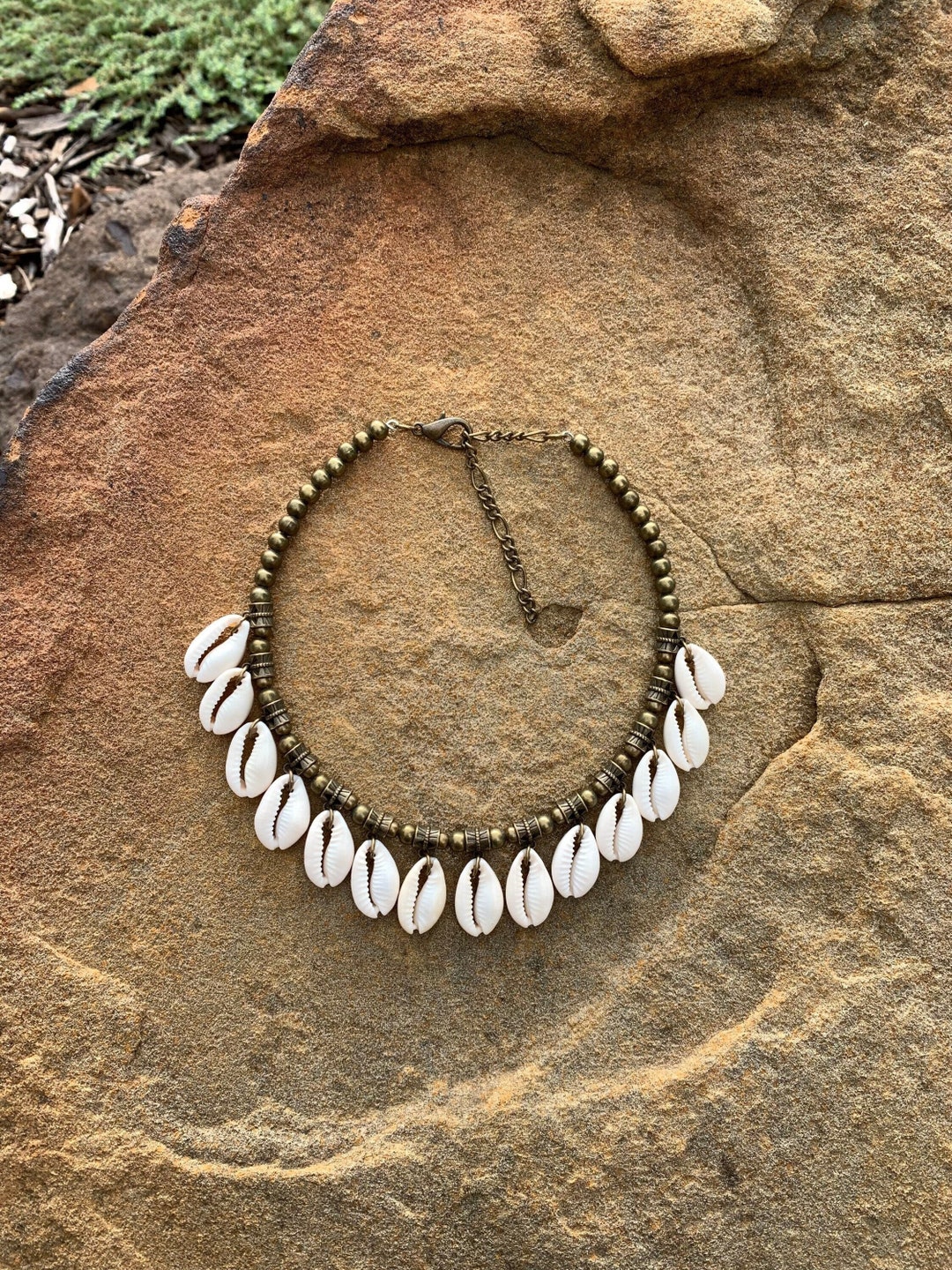 Puka Cowrie Shell Choker Cowrie Shell Necklace Seashell Jewellery Beach ...