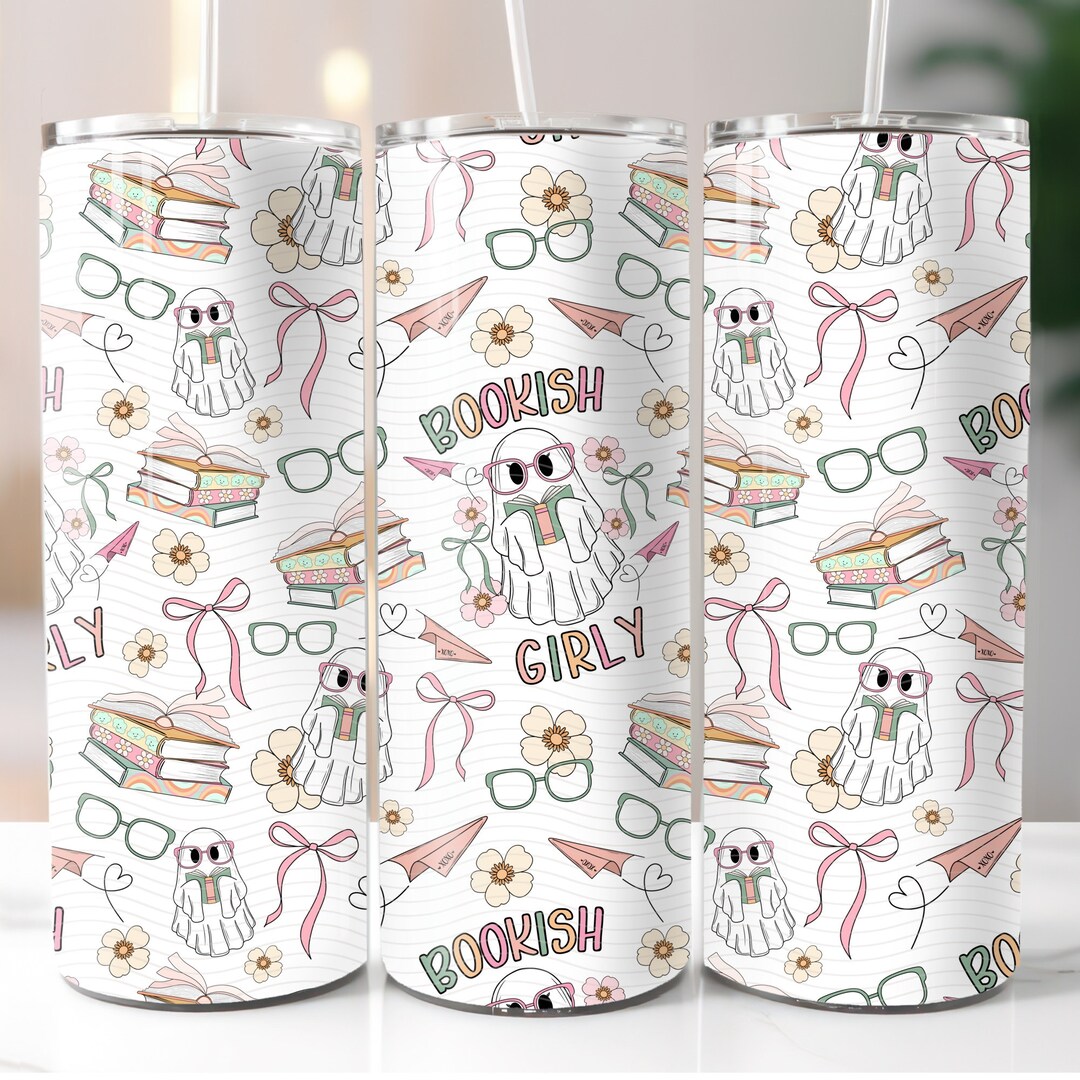 SEAMLESS Bookish Girly Png•ghost With Book Png•hot Girls Read•smutty ...