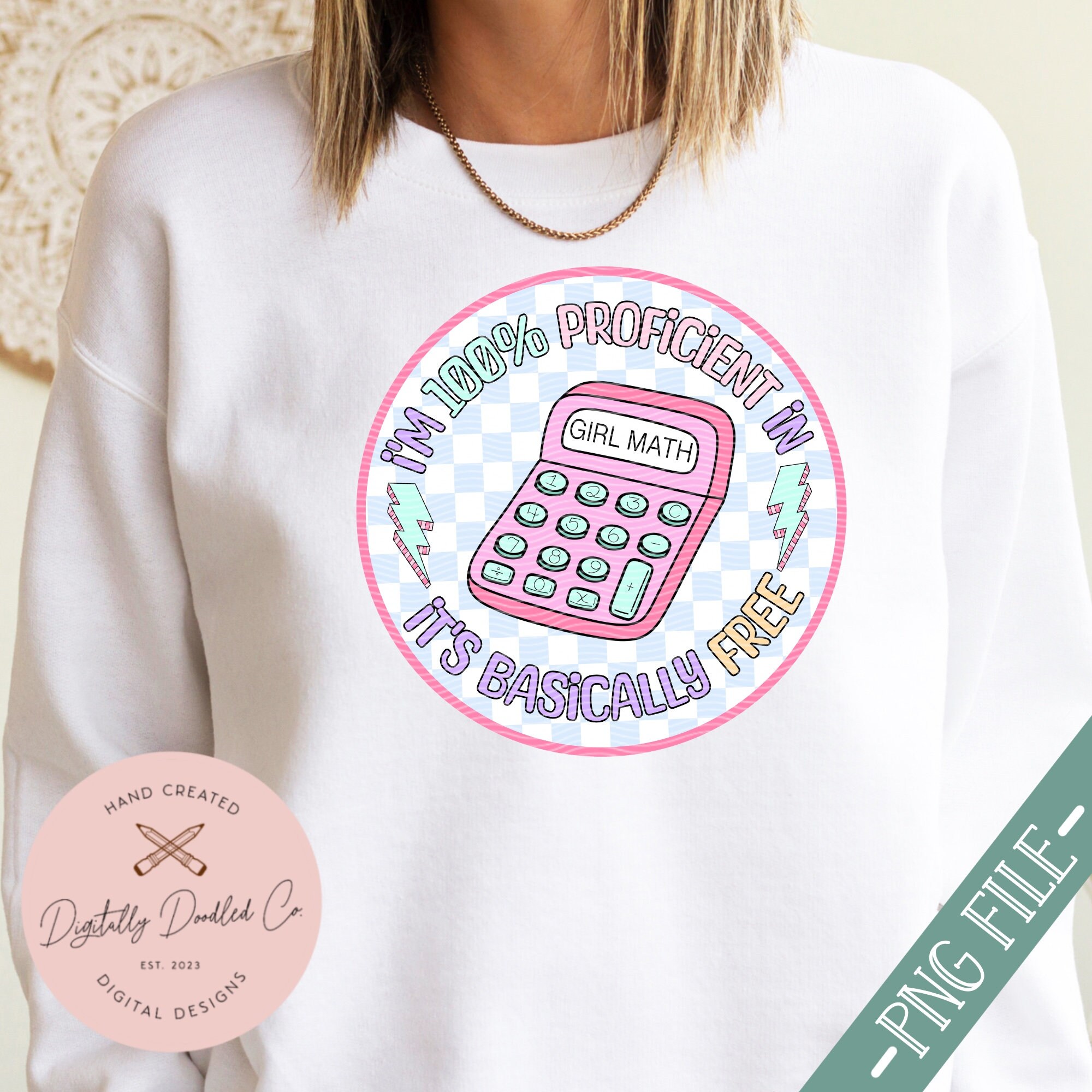 Girl Math Pngits Basically Free Pnggirl Math Calculator Pnggirl Math ...
