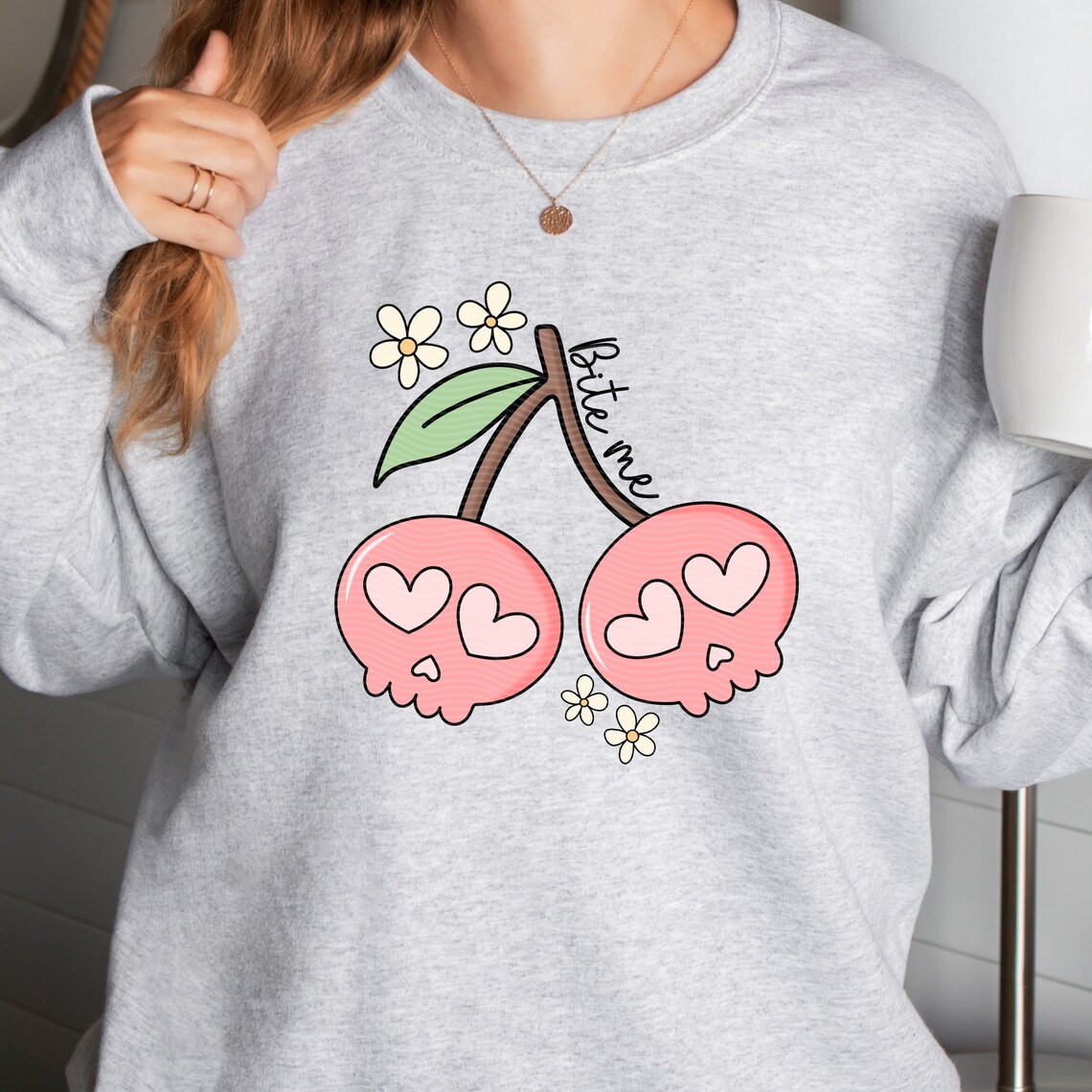 Skeleton Cherries Png•girly Halloween•gothic Girly•coquette Halloween ...