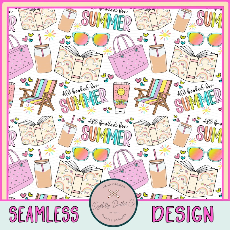 Summer Reading Pattern - Etsy