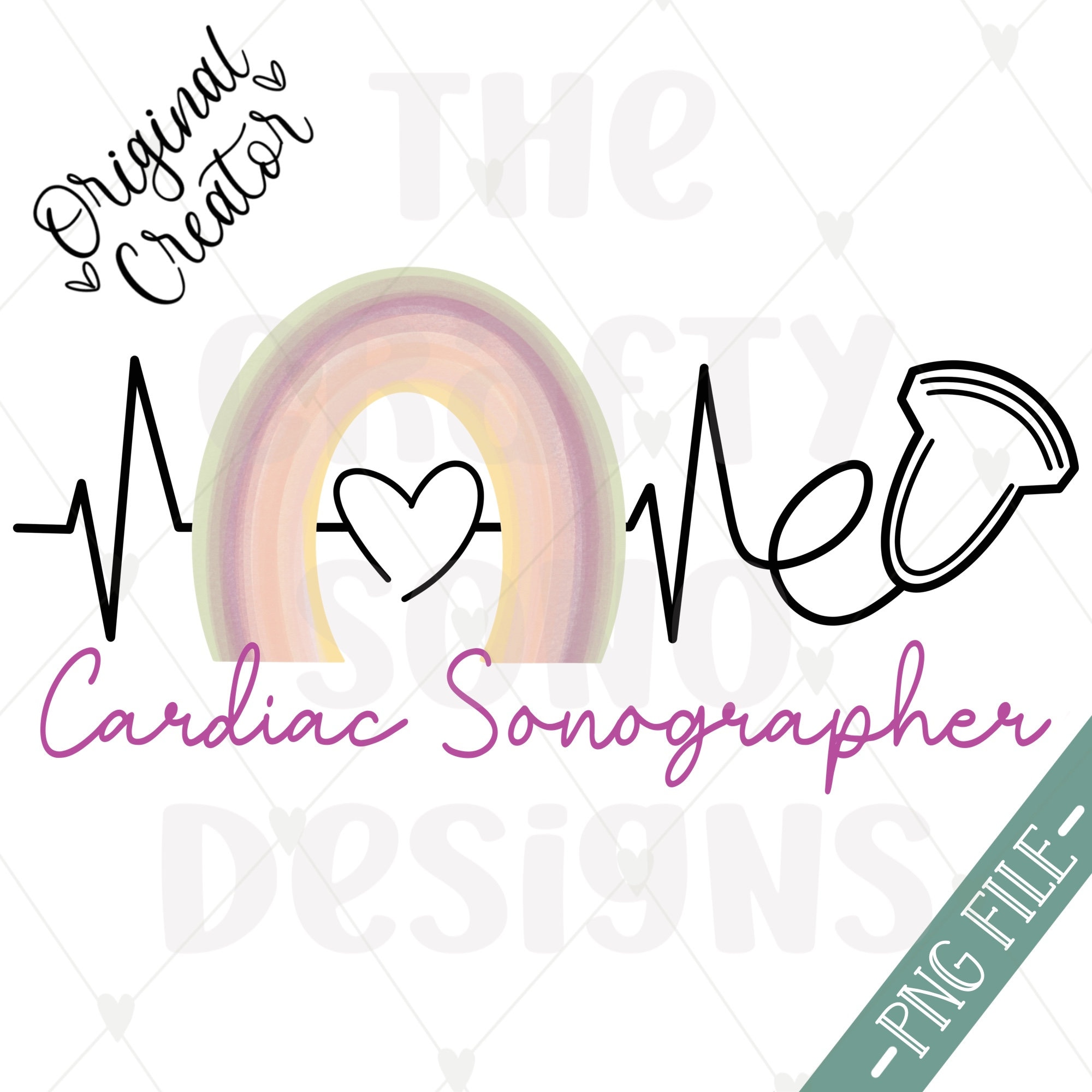 Cardiac Sonographer Pngcardiac Sonographer Sublimationcardiac ...
